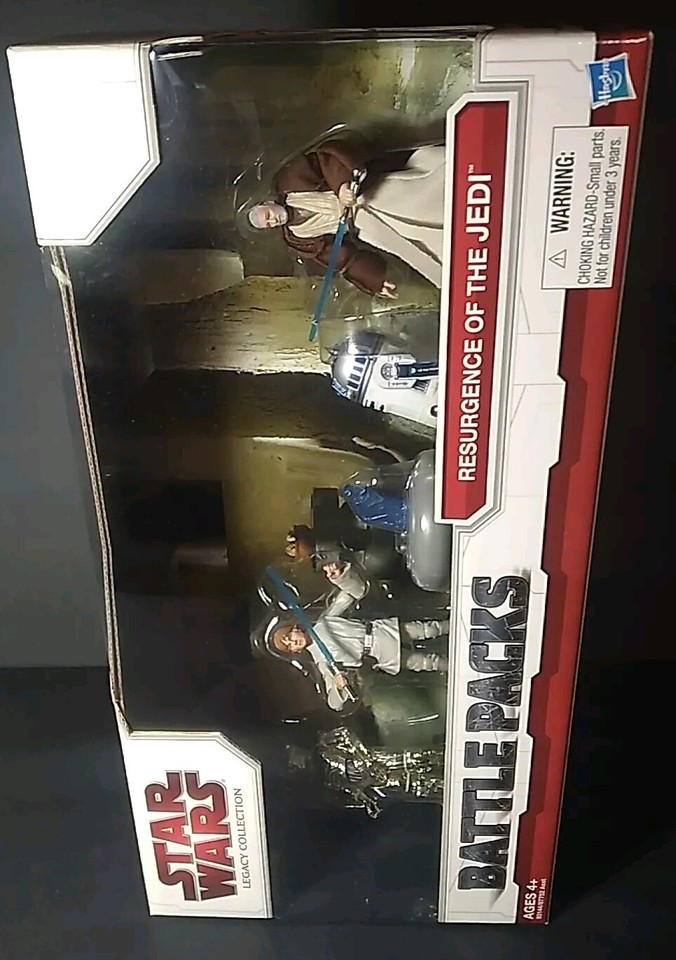 Hasbro Star Wars Legacy Collection Battle Packs Resurgence Of The Jedi ...
