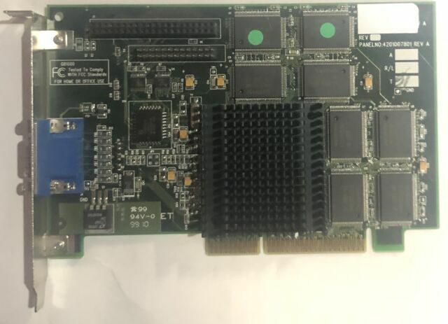 Ensoniq 4001046701 Board Video 3d Banshee 9910 16m AGP for sale online | eBay