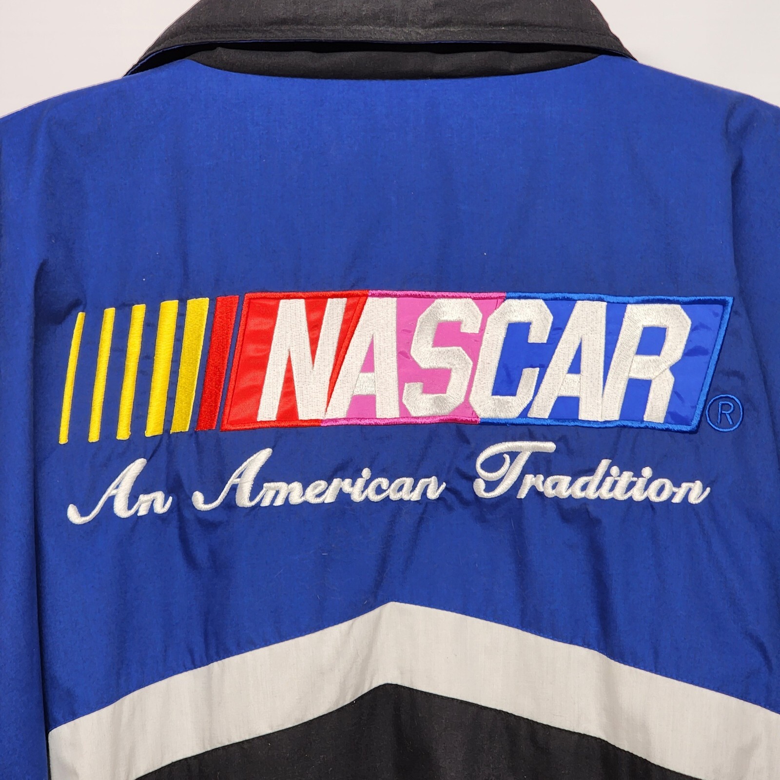Chase Authentic Men Vintage Nascar Racing Jacket Wind… - Gem