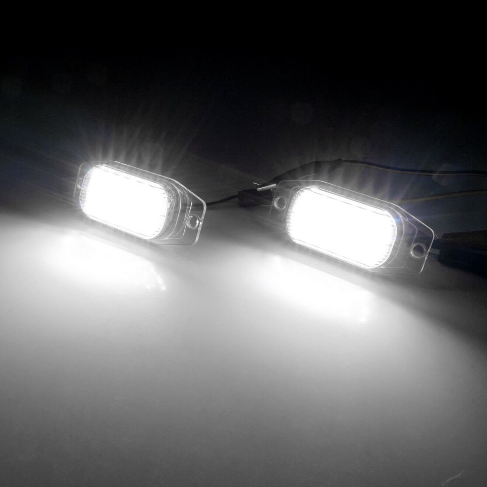2x White 18-SMD LED License Plate Lights Lamp For 1996 1997 1998 Lexus ...