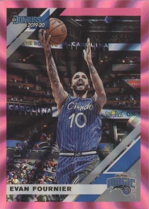 2019-20 Panini Donruss - Evan Fournier #146 Holo Pink Laser /50 for ...