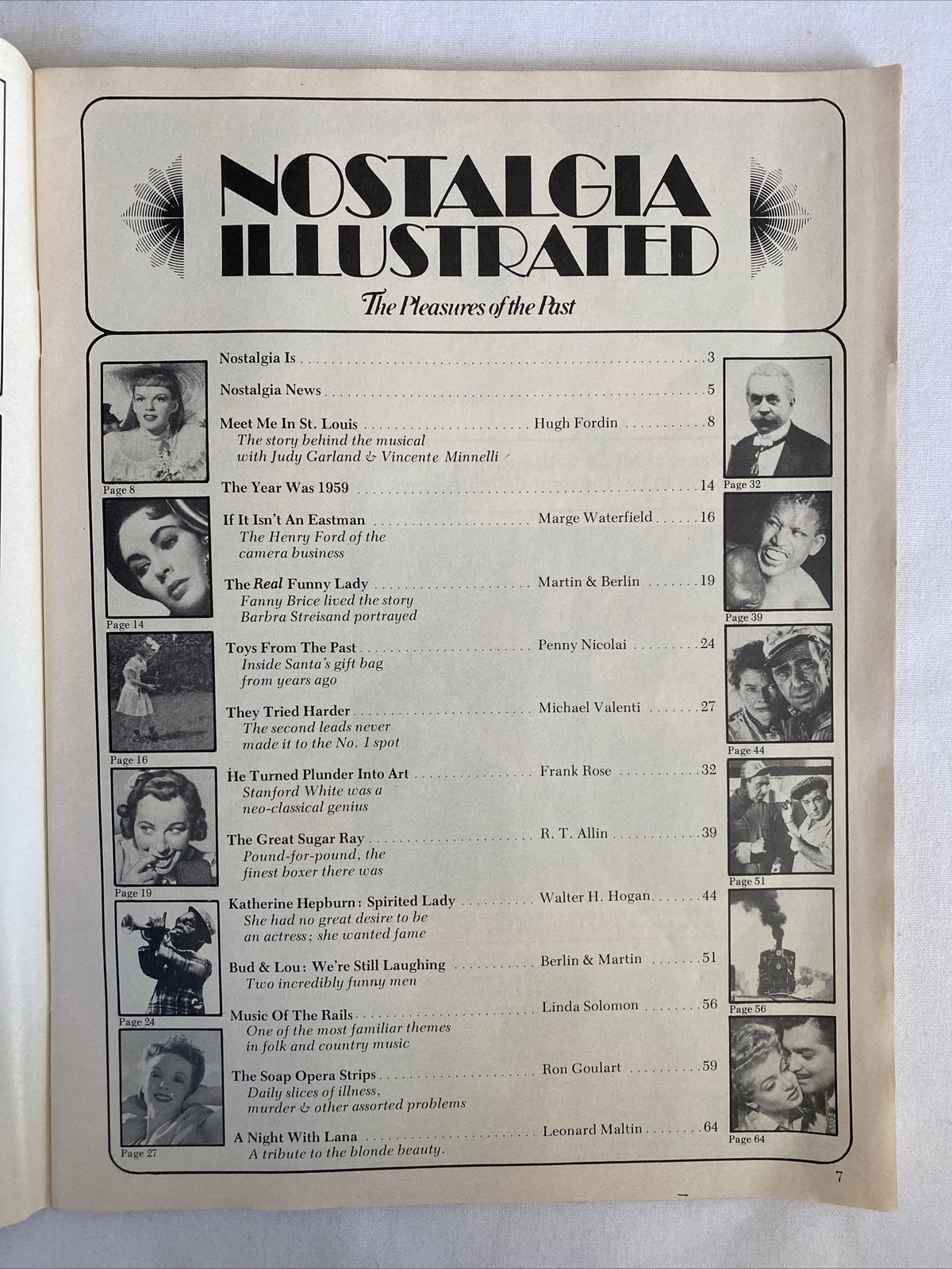 1975 August Nostalgia Illustrated Magazine Henry Ford Of Cameras (MH846 ...