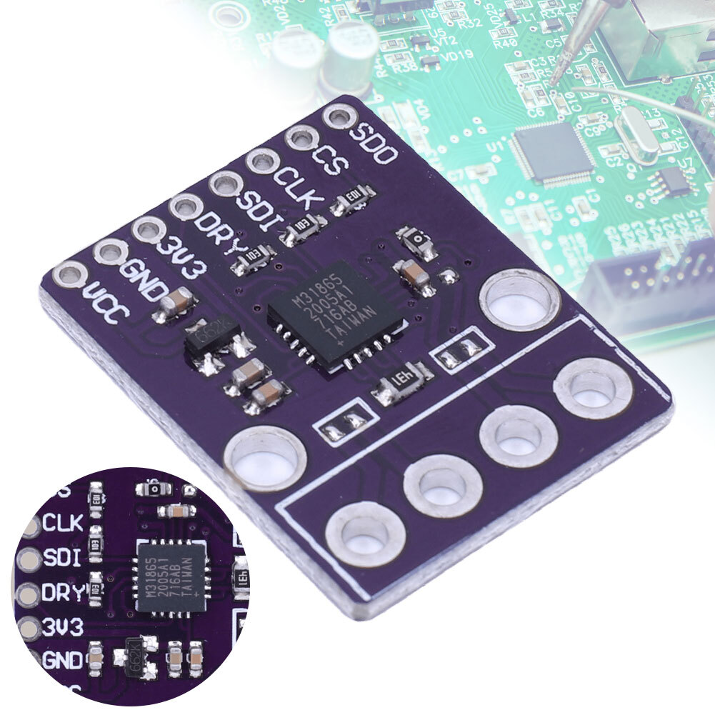 MAX31865 RTD Amplifier Convenient RTD-to-Digital Converter Board Fit ...