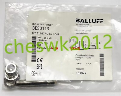 1 PCS New BALLUFF proximity switch BES0113 BES 516-377-G-E5-C-S49 | eBay
