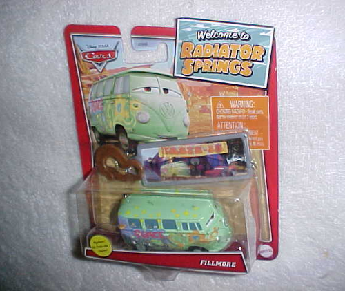 DISNEY PIXAR CARS FILLMORE NEW DIE CAST VW BUS | eBay
