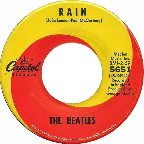 The Beatles - Paperback Writer / Rain (7", Single, Scr) (Very Good Plus ...