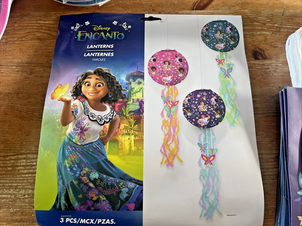 Disney Encanto Happy Birthday Party Decorations Supplies Plates Gift ...