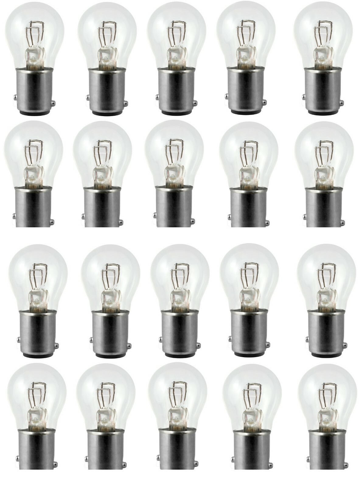 20x 1157 12v Light Bulb Auto Car Brake Stop Signal Turn Reverse Tail ...