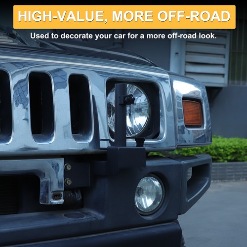Carbon Steel Front Bumper Left Side Antenna Flagpole Bracket For Hummer ...