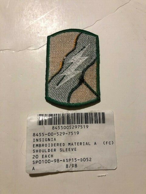 155th Armored Brigade U.S. Army Shoulder Patch Insignia | eBay