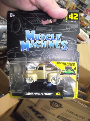 Maisto Muscle machines 1/64 1949 Ford F1 pick up gold NIB | eBay