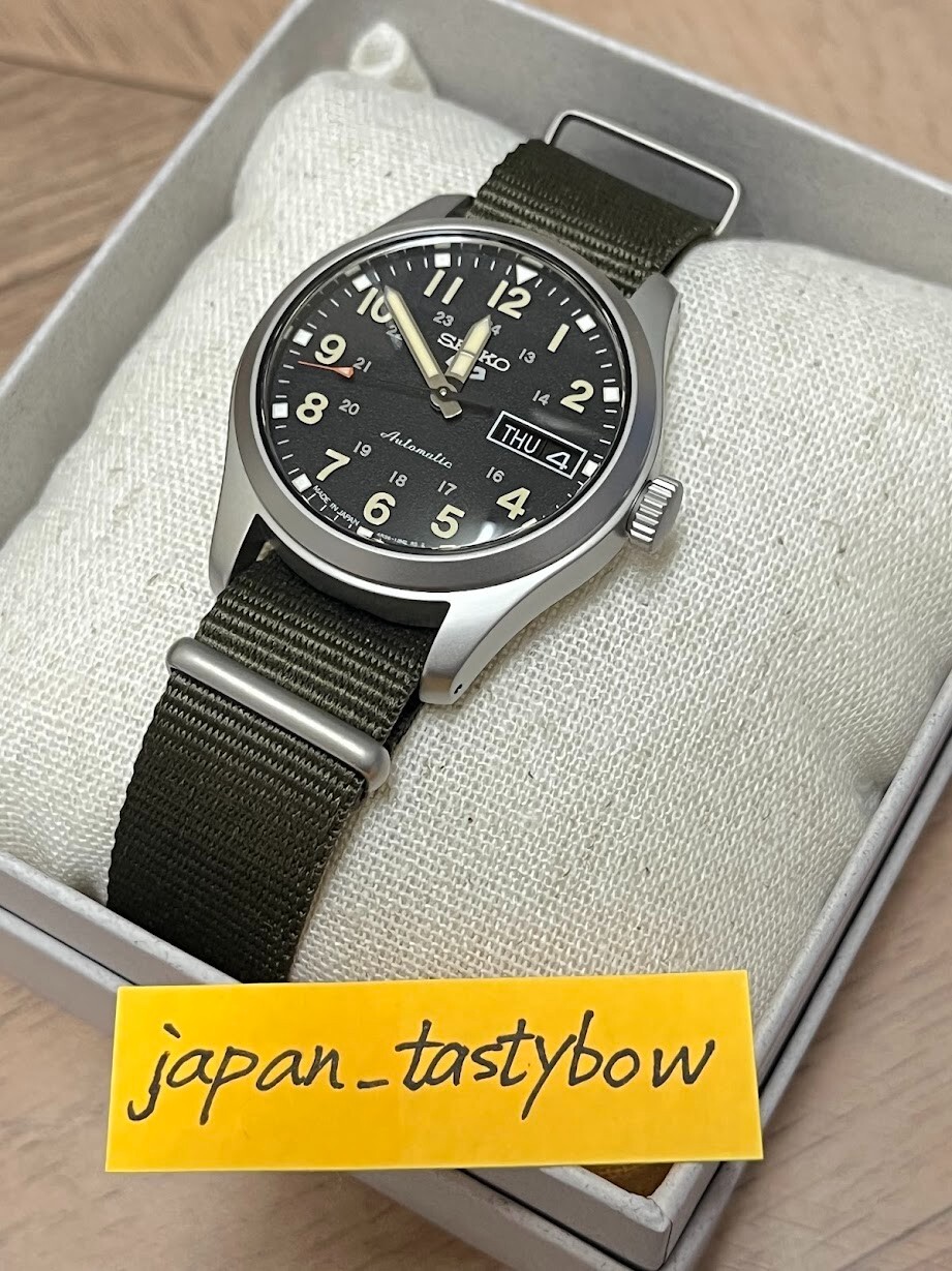 Seiko 5 Sport SBSA201 Automatic Field Sport Mechanical Watch Men JAPAN ...