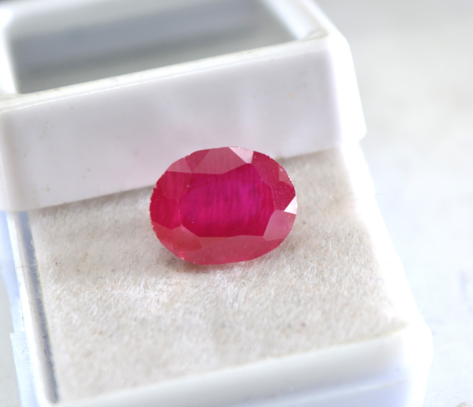 4.90 Ct Certified & Natural Rare Burma Red Ruby VVS A+ Cut Loose ...