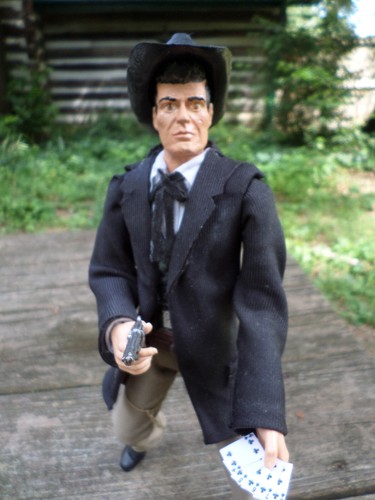 MAVERICK ~ JAMES GARNER ~ BRET MAVERICK~ MARX JOHNNY WEST CUSTOM FIGURE ...