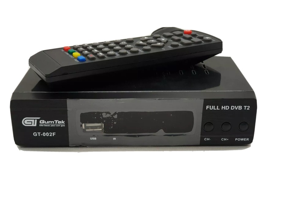 GumTek Full HD Freeview Set Top Box Plus RECORDER Digital TV Receiver ...