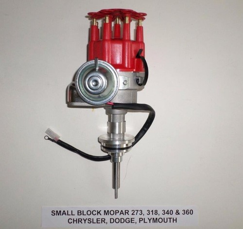 MOPAR Small Block 273-318-340-360 Red SMALL CAP HEI Distributor Ready ...