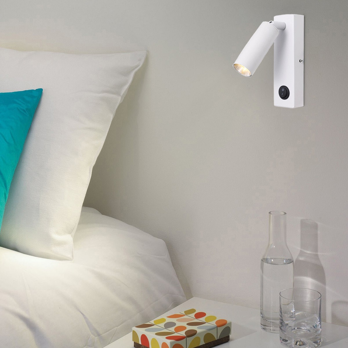 Wall Mounted Led Bedside Reading Light Best 3W COB LED Bedroom Bedside