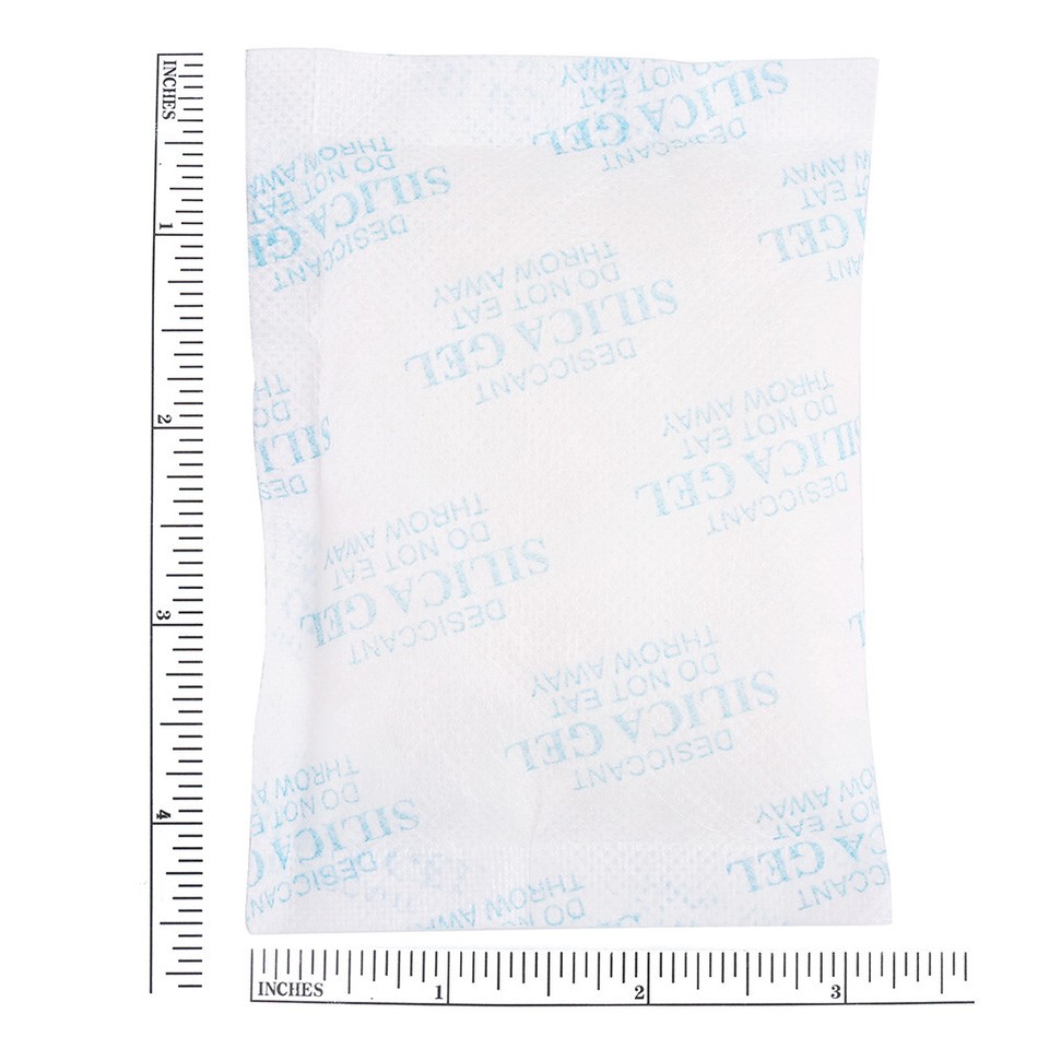 15 Packets 50g Grams Silica Gel Desiccant Moisture Absorber Pack Dryer ...