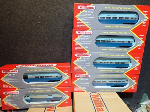 VERY RARE MINT NEW IN BOX WILLIAMS BLUE GOOSE SANTA FE LUXURY LINER 6 ...