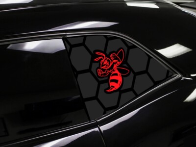 Angry Hornet Third Window Decals Kit Fits Dodge Challenger sxt gt | eBay