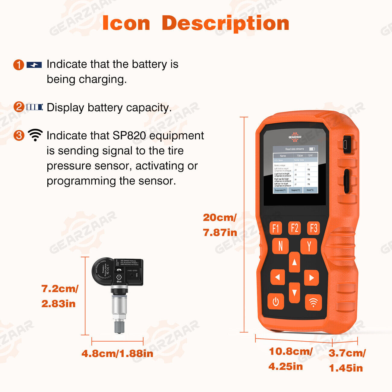 4 TPMS +OBDII TPMS Programmer Tires Sensors Activate Programming ...