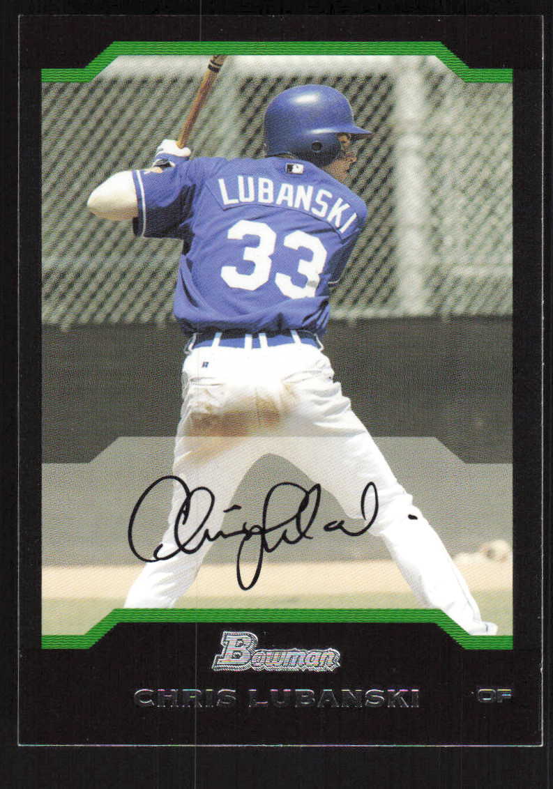 Chris Lubanski 2004 Bowman Kansas City Royals #164 | eBay