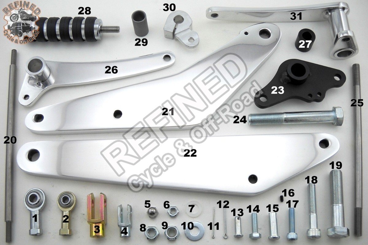Forward Controls Honda Shadow 1100 Cobra Honda Shadow Forward Controls