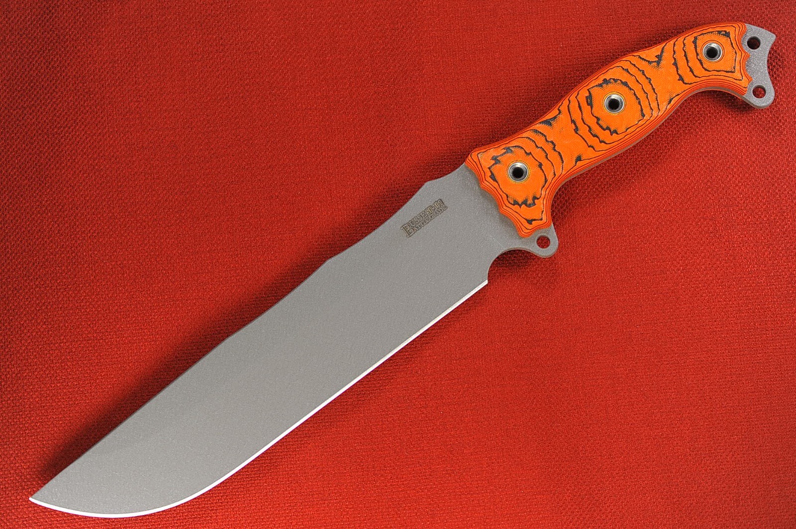 Busse Fusion Battle Mistress BG .255” Sage Blade, Mag Textured Orange ...