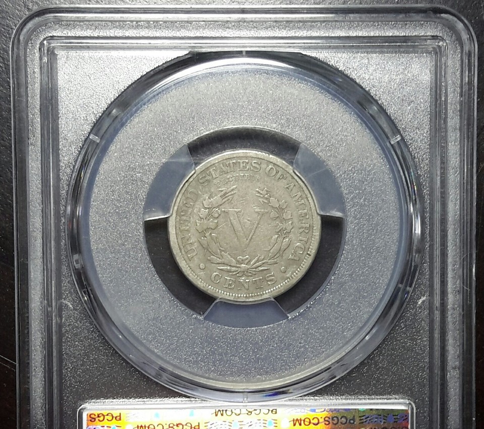 1885 Liberty V Nickel Key Date PCGS VG8 great original coin | eBay