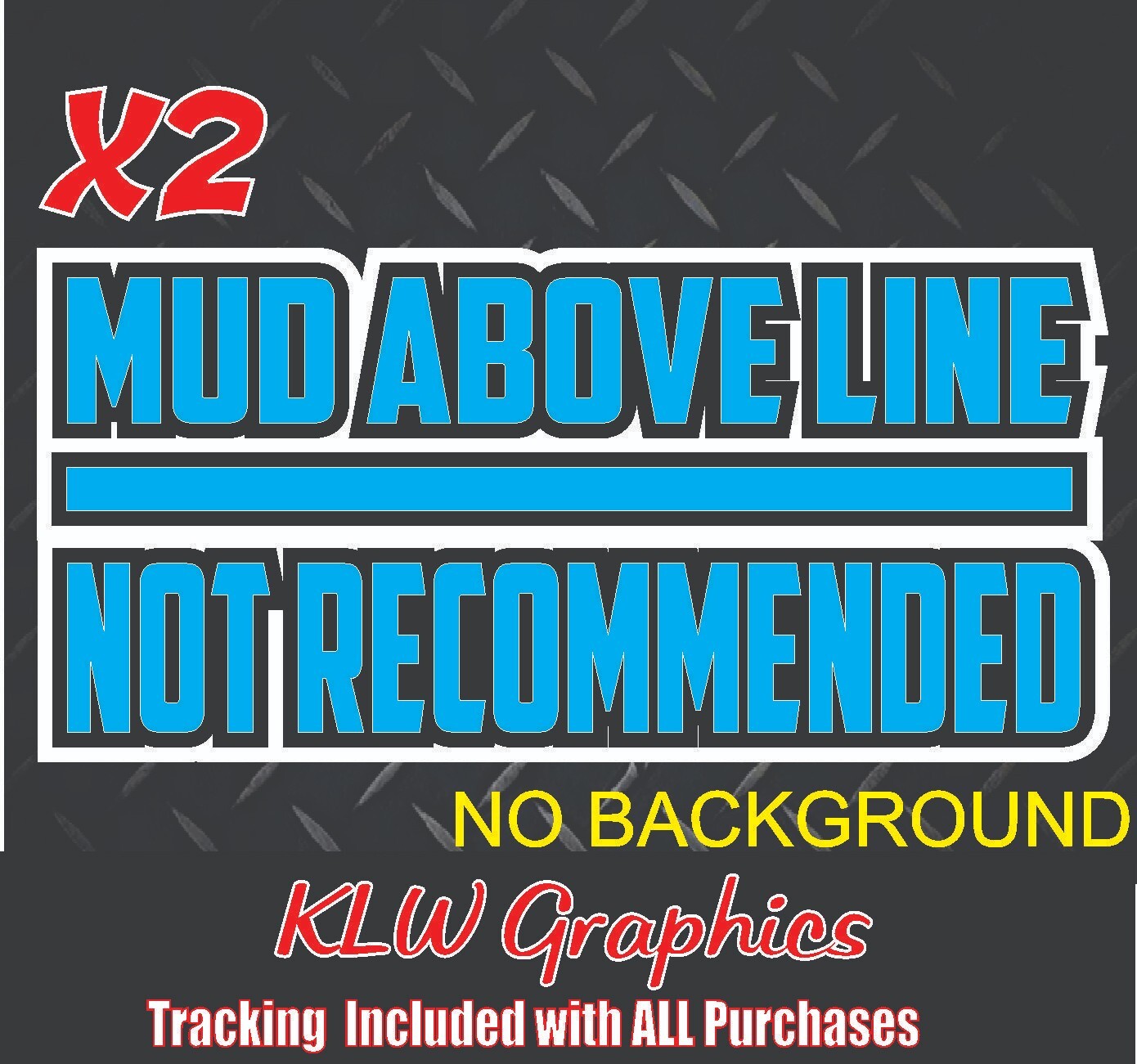 Offroad Mud Decal Sticker Rock Crawler Trail Explore Diesel Truck CJ JT ...