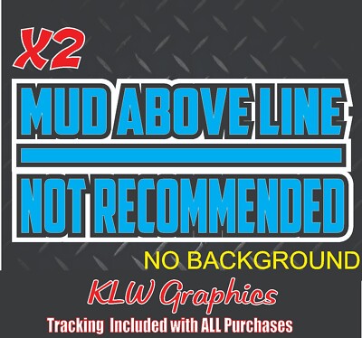 Offroad Mud Decal Sticker Rock Crawler Trail Explore Diesel Truck CJ JT ...