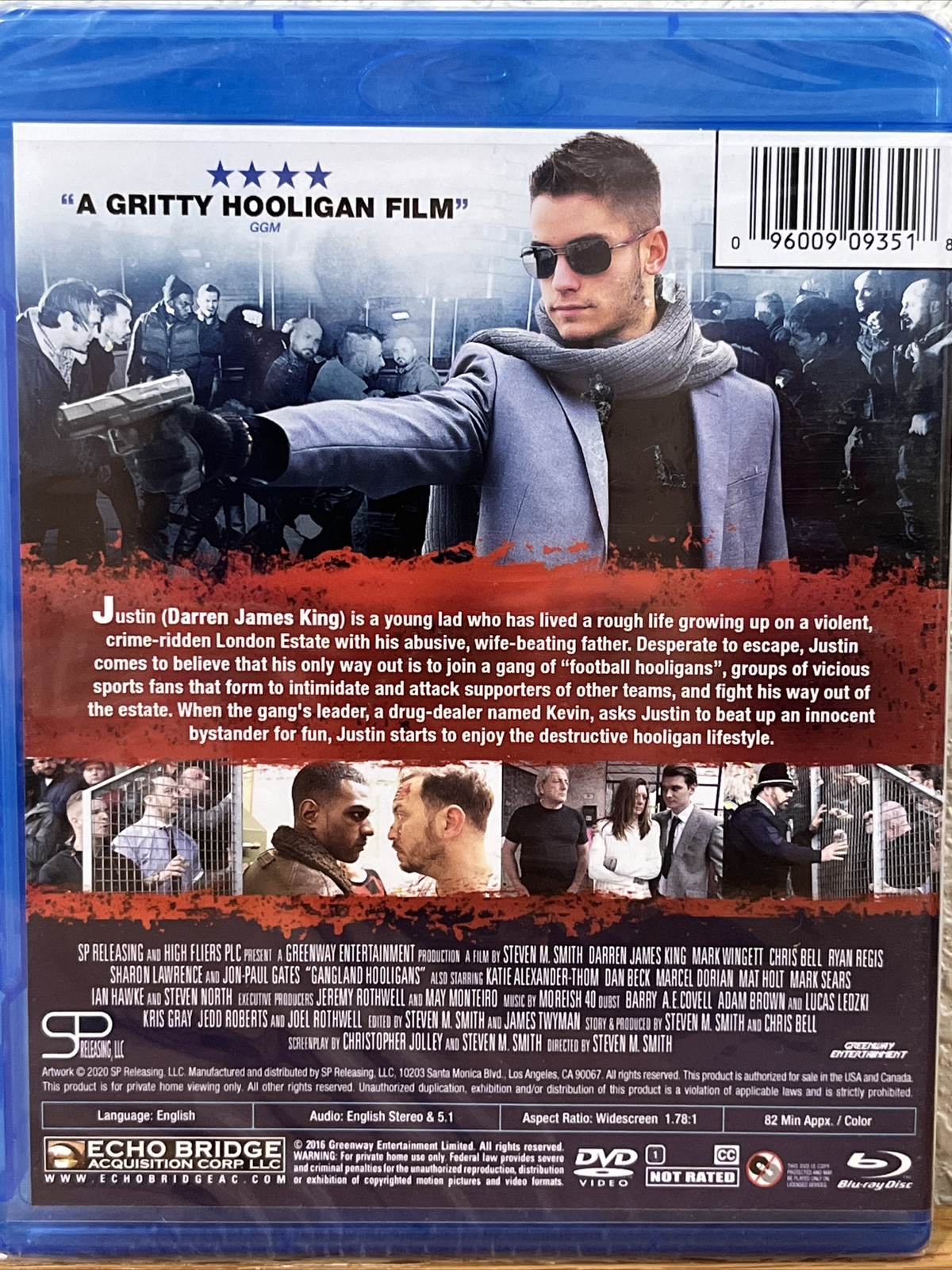 Gangland Hooligans (Blu-Ray/DVD, 2020) Darren James King aka I Am ...