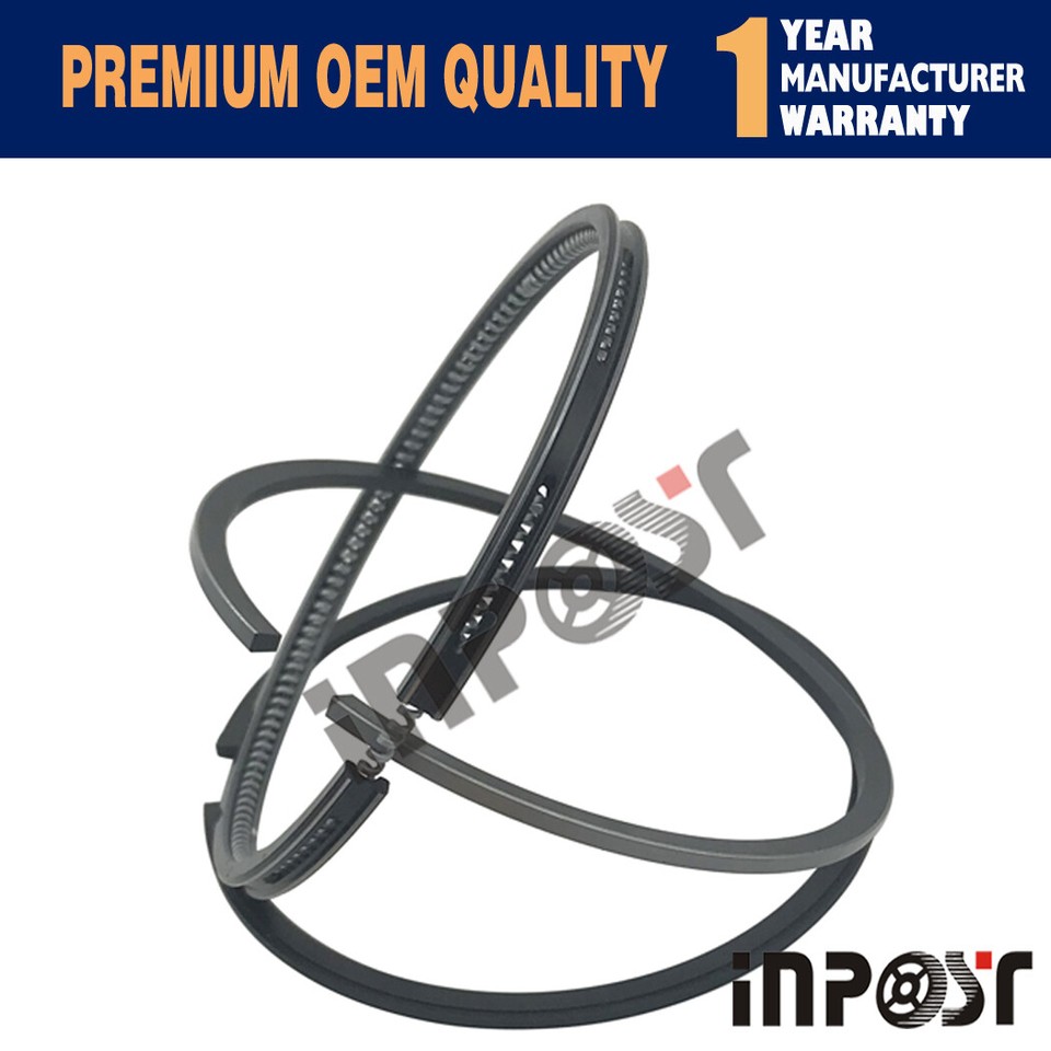 3 set Piston Ring D1402 for Kubota engine L2402 Clark 643 T103 Bobcat ...