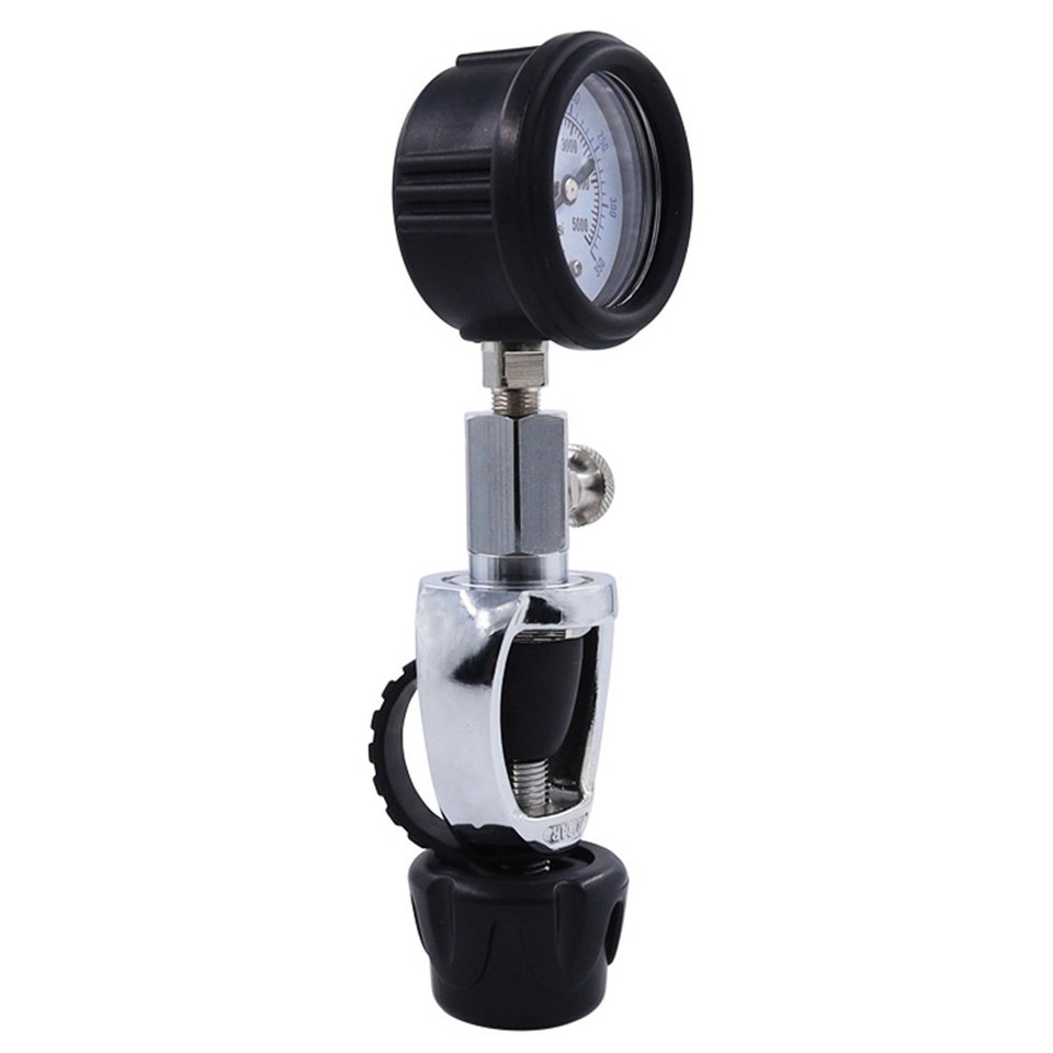 Scuba Diving Yoke Tank Pressure Checker 5000 PSI 350 BAR,Scuba ...