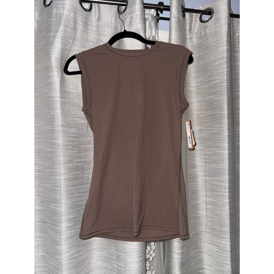 Skims fitted tank top in umber size small - NEW | eBay