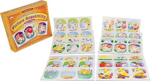 Picture Sequence for Kids Games, 3-Scene Sequencing Puzzles | eBay