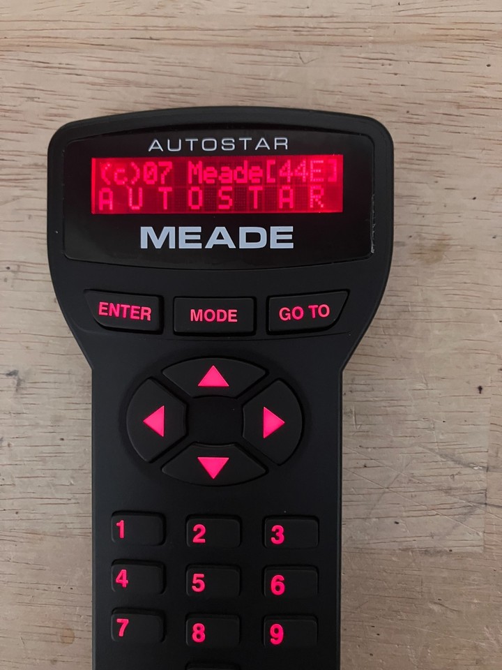 Meade 497 Autostar upgraded hand controller | eBay