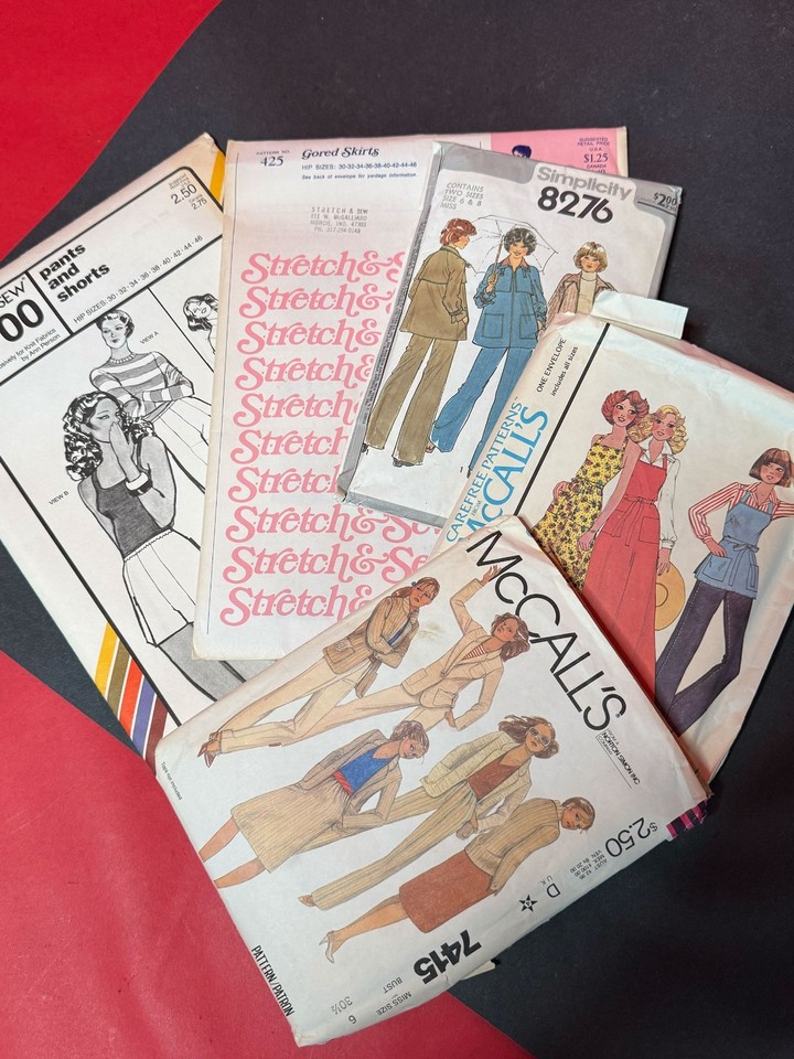 Vintage Sewing Pattern Archive 1970s Stretch and Sew McCall’s Simplicity | Gift | eBay