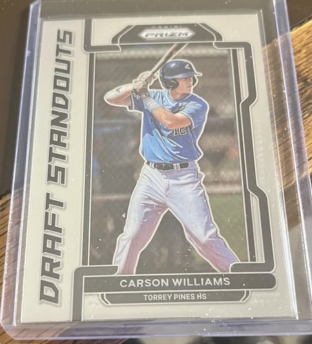 2021 Panini Prizm Draft Standouts CARSON WILLIAMS Rookie RC Tampa Bay ...