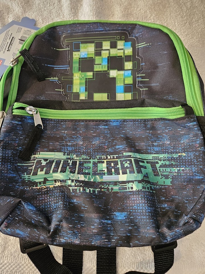BRAND NEW Minecraft Creeper Mini Backpack, Bioworld, NWT, For 3+ Year ...
