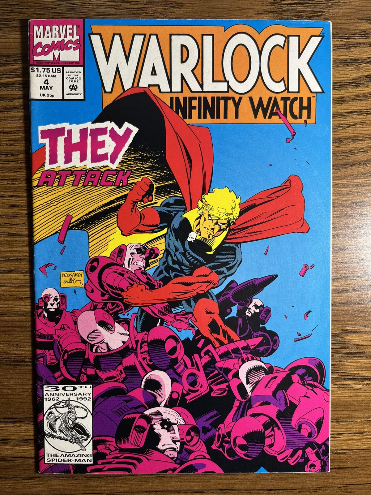 WARLOCK AND THE INFINITY WATCH 4 GAMORA MOONDRAGON MARVEL COMICS 1992 A ...