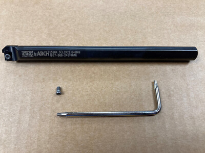 ULTRA-DEX S06K SCLCR2 Indexable Boring Bar Lathe Tool Holder - 3/8 ...