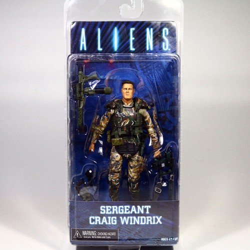 NECA Aliens Movie Ricco Frost Craig Windrix Colonel Cameron 7" Action ...