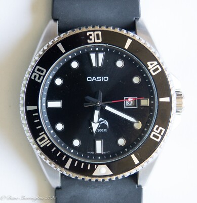 Casio MDV-106 2784 Module Analog Divers Watch Date Resin Strap 200M ...