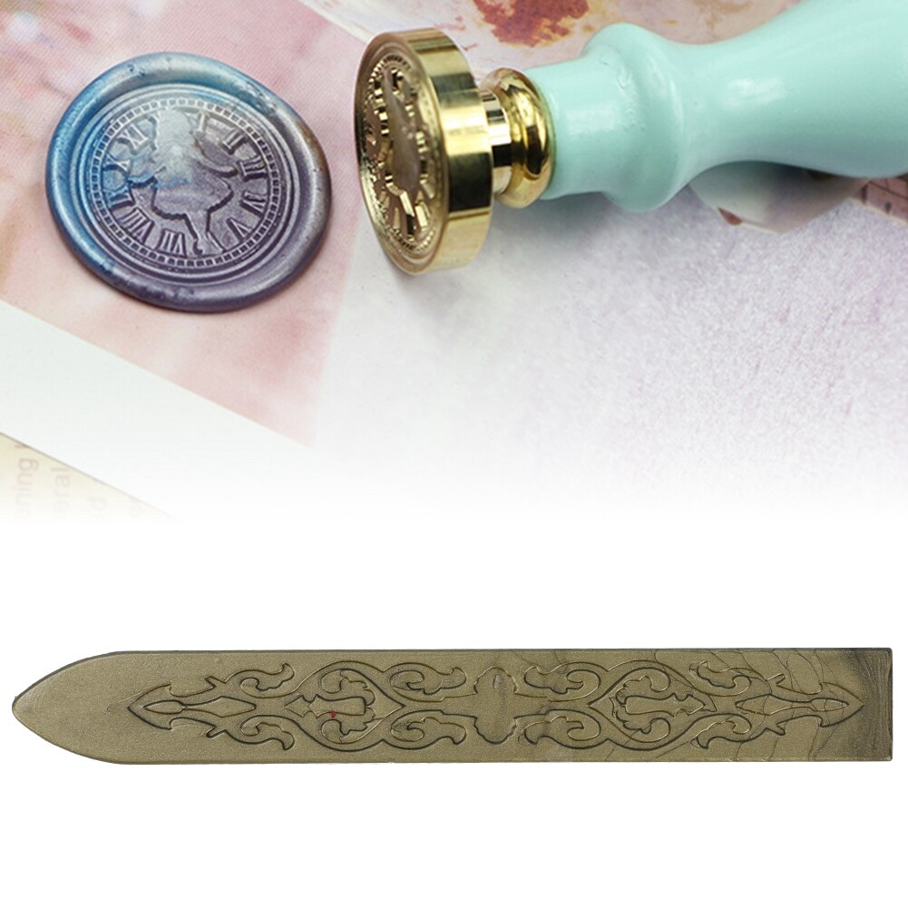 10Pcs Sealing Wax Stick Retro Coreless Pattern Envelope Stamp Accessor ...