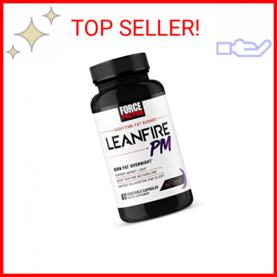 Force Factor LeanFire PM Weight Loss Pills for Women & Men, Fat Burner ...
