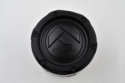 Fuel Wheels Matte Black w/ Matte Black Logo Wheel Center Cap Hub Cap ...