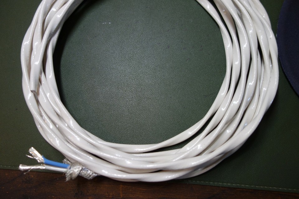 20Ft 10Awg 2 Conductor Teflon/PTFE Silver Plated M22759/43 Shielded ...