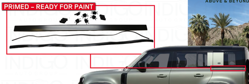 Genuine Land Rover Defender 2020 Onwards Rear Quarter Window Seal Trim ...