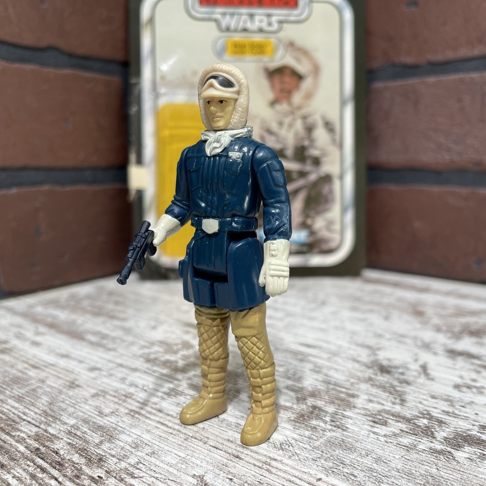1980 Kenner Star Wars Han Solo (Hoth Outfit) W/ Cardback & Bubble ESB ...